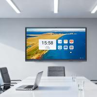 China 110 Inch A Type Ai Dual System Finger Touch Smart Interactive Whiteboard for sale