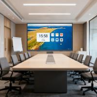 China ETTO 110 Inch Standard Interactive Board with Touch Screen 48MP for Conference in Office Dual System for sale