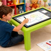 China 43 Inch Interactive Kids Game Table with Touch Screen/Kids Education LCD Android Table for sale