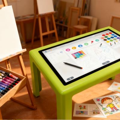 China 4K Resolution Interactive Touch Table 43 Inch with 10 Points Capacitive Touch for sale