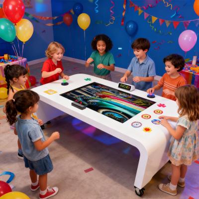 China 32 Inch Resolution Interactive Touch Table with 4G RAM 32GB Storage for sale