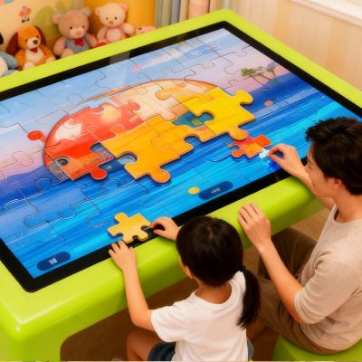 China Android Coffee All in One Touchscreen Game Table Interactive Capacitive 43 Inch for Kid for sale
