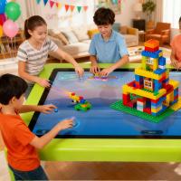 China Android Interactive Touchscreen Table 43 55 Inch for Kids for sale