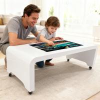 China Coffee Round Ludo Multi Touch Screen Smart Table Android Wifi 32 Inch for sale
