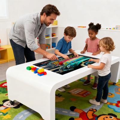 China Lcd Tronix Kids Games Interactive Touch Tables 32 Inch Smart Coffee Table for sale