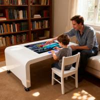 China Indoor Connecting Standing Interactive Screen Table OEM/ODM for Children for sale