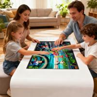 China Indoor Kids Interactive Game Touchscreen Table 32 Inch for sale