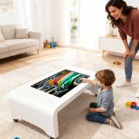 China Kindergarten Interactive Touch Tables 32inch with Polikids Tilting Lifting Desktop for sale