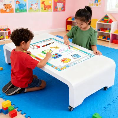 China Polikids Kindergarten Capacitive Touch Screen Table Interactive 32inch For Kids for sale