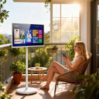 China Home Battery Powered Android TV Tablet Interactive with In Cell Touch Screen Chip for sale