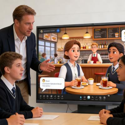 China 55/65/75/86/98/110 Inch 48MP All-in-One Smart AI Education Board with Dual Colors Writing for sale