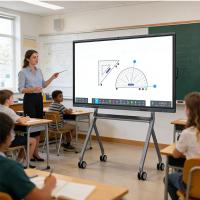 China 40 Points Touch Ultra-Low Latency Writing Acceleration 86 Inch AI Education Board for Classroom Teaching for sale