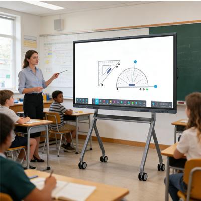 China 40 Points Touch Ultra-Low Latency Writing Acceleration 86 Inch AI Education Board for Classroom Teaching for sale