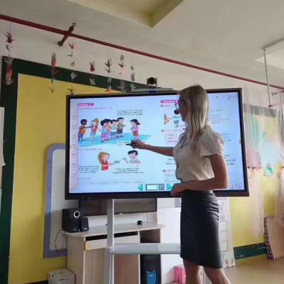 China Ultra-Low Latency Writing Acceleration 110 Inch AI Education Board for Classroom Teaching for sale