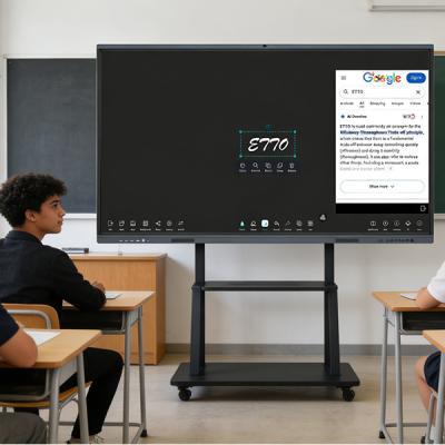 China 4K UHD 86 Inch AI Education Board Support Al Tracking Camera for Teaching Interaction for sale