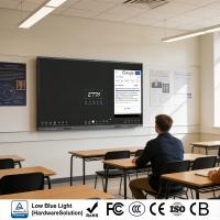 China 55-110 Inch AI Smart Board for Classroom, Interactive Teaching Display for K12 Schools, Universities and Training Centers for sale