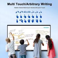 China 40 Points Touch 98 Inch AI Education Board with From Paper to Screen in Real Time for Classroom Teaching for sale