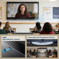China 40 Points Touch 98 Inch AI Education Board with From Paper to Screen in Real Time for Classroom Teaching for sale
