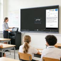 China Ultra-Low Latency Writing Acceleration 55/65/75/86/98/110 Inch AI Education Board for School Teaching for sale