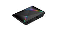 China Smart TV Box Android R69 Plus 4K UHD Media Streamer - Turn Standard TV into Smart TV, Supports Popular Streaming Apps, Voice Remote, Easy Setup Family Entertainment System for sale