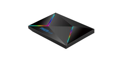 China 4K Ultra HD Android TV Box R69 Plus Smart Streaming Media Player with High-Speed 5G WiFi, Bluetooth, Support Popular Streaming Apps & 3D Movies, All-in-One Setup for Living Room for sale