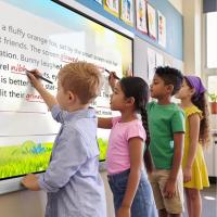 China 86 Inch Google Certified Smart Whiteboard for Education with Gemini AI Low Blue Light and Android 15 for sale