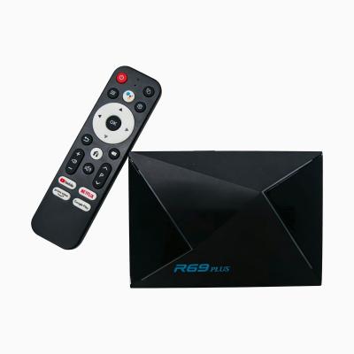 China Android 14.0 TV Box 2025 R69 Plus, Allwinner H728 Octa-core 8K HDR10+ TV Box, 4GB RAM 64GB ROM, Support WiFi 6, BT 5.0, Gigabit Ethernet Media Player for sale