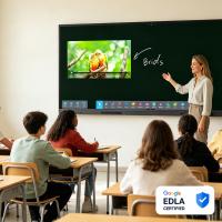 China 110 Inch Google Certified Ultra Large Education Screen with Gemini AI Low Blue Light and Android 15 for School Mega Conference Hall for sale