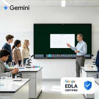 China 98 inch AI Education Board ETTO Interactive Whiteboard 4K with Google Gemini AI for sale