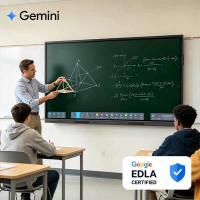 China 65-110 Inch AI Education Board ETTO Next-Gen 4K UHD IR Touch Display Android 15 Google Services Eye Protection for Schools for sale