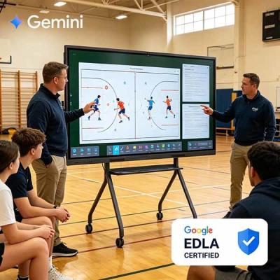 China AI Education Board 86 Inch ETTO Future-Ready 4K IR Interactive Display GMS Certified with Eye Care for School Campus for sale