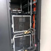 China Integrated Rack Mount AC Unit 19 Inch 3.5kW Self Contained Air Conditioner For Computer Room for sale