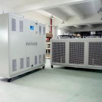 China Glycol Type Air Cooled Industrial Screw Chiller Hvac System For Low Temp Industrial Cooling for sale