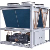 China PLC Controlled Air Cooled Variable Speed VFD Screw Chiller Remote BMS Monitoring System for sale