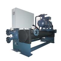 China Industrial HMI R134 Water Cooled Screw Compressor Chiller For Injection Molding for sale