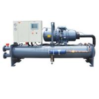 China 380V Semi Hermetic VFD Industrial Screw Chiller Water Cooled Touchscreen Controller for sale