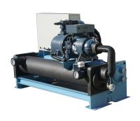 China Modbus Water Cooled Refrigeration Industrial Screw Chiller for sale