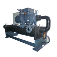 China Low Temperature Water Cooled Industrial Screw Chiller Titanium Tube Heat Exchanger Anti Corrosion for sale