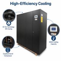 China Chilled Water Precision AC With BMS Remote Monitoring For 24 Hours Unattended Server Room for sale