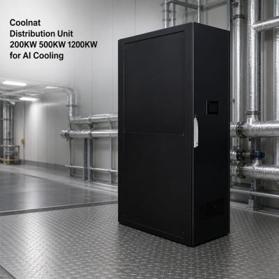 China Liquid-to-liquid CDU Stainless Steel CDU with Dual Pump Redundancy | Modbus PLC Control 200KW 500KW 12000KW for sale