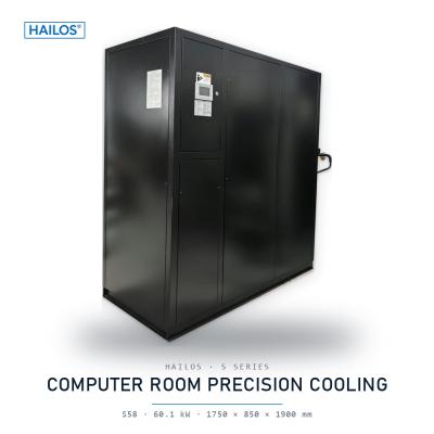 China 60kW Downflow Precision Air Conditioner for Data Center, Underfloor Air Supply Server Room Cooling Unit for sale