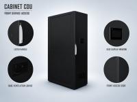 China 1200kW Cabinet Type CDU Coolant Distribution Unit, Liquid to Liquid Cooling for AI Data Center HPC Cluster for sale