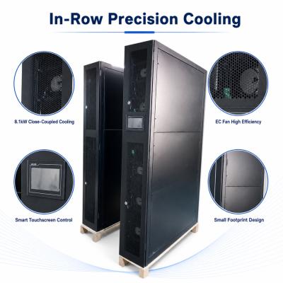 China 12.5kW Full Inverter In-Row Precision Air Conditioner, Low PUE Close Coupled Cooling for Modular Data Center for sale
