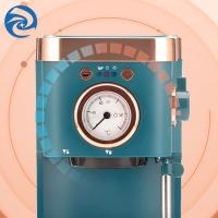 China Semi Automatic Home Coffee Machine Small Italian 1050W For Home With Milk Frother for sale