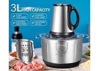 China Kitchen Electric Meat Grinder Machine 500W 4L third gear for sale