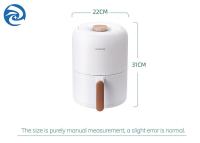 China Automatic 2.6 Quart Smart Air Fryers Electric White for sale