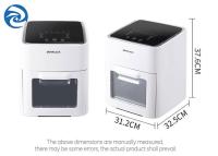 China 12L Multi Function Toaster Oven Air Fryer 1600W 12.7qt Large Capacity for sale