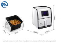 China Household Smart Air Fryers 3L 1400W Touch Screen Multi Function 0-30min for sale