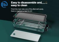 China Smokeless Electric Grills Griddles Skillets 1500W 3-10 People for sale