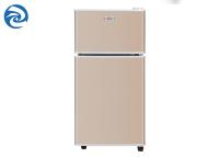 China Household 56L Double Door Mini Fridge With Freezer 2 Cubic Feet for sale